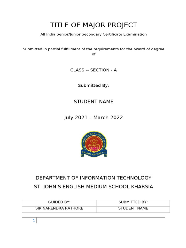 Project Documentation 2023 | PDF