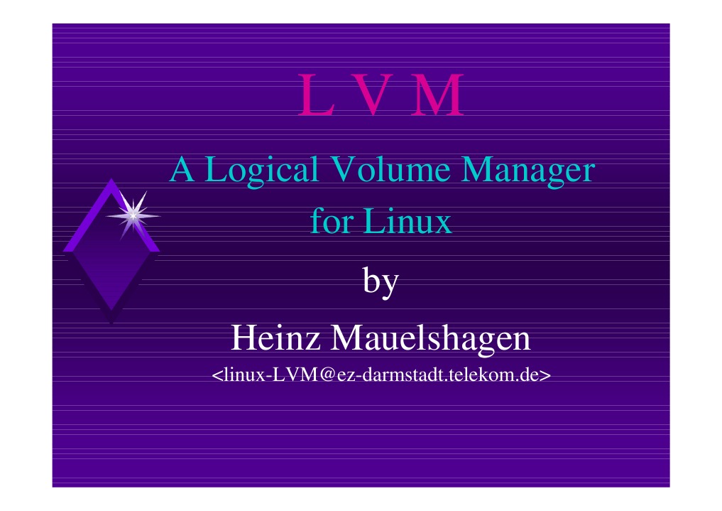 LVM | PDF | Data Management | Information Retrieval