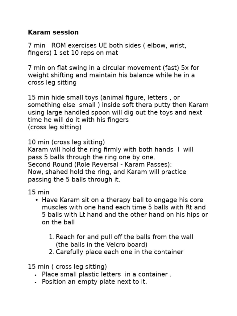 Karam Session | PDF