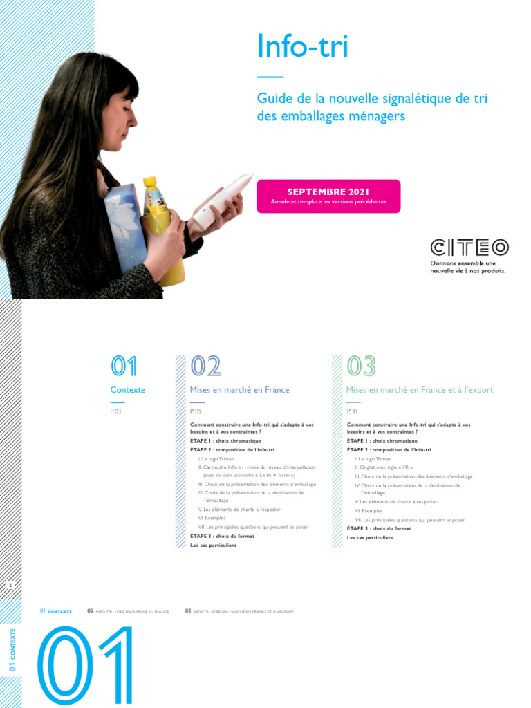 Guide de l'Info-tri pour emballages | PDF | France | Logos