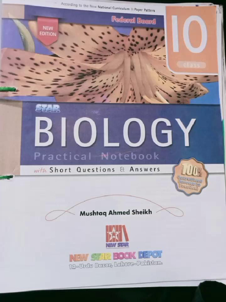 Biology Practicals Class 10 Fbise | PDF