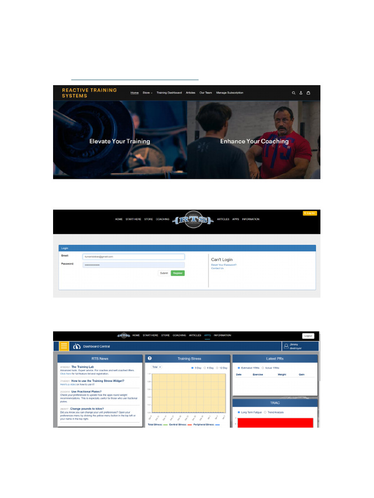 Guía Rápida Reactive Training Systems | PDF