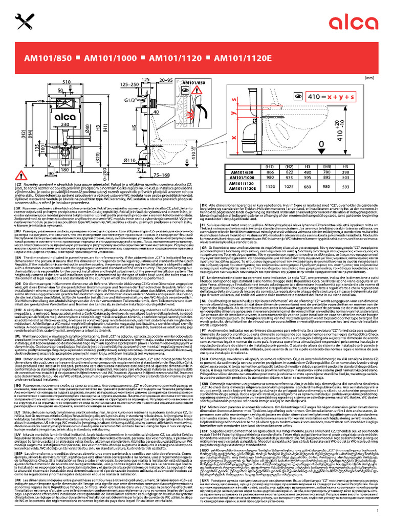 Am101 1120 Sadromodul Instructiuni de Instalare | PDF