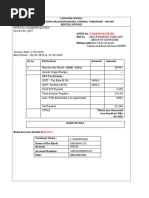 Brokerage Bill Format | PDF