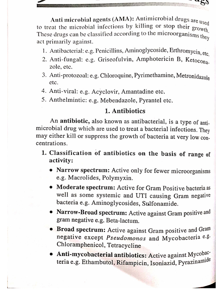 Antibiotics | PDF