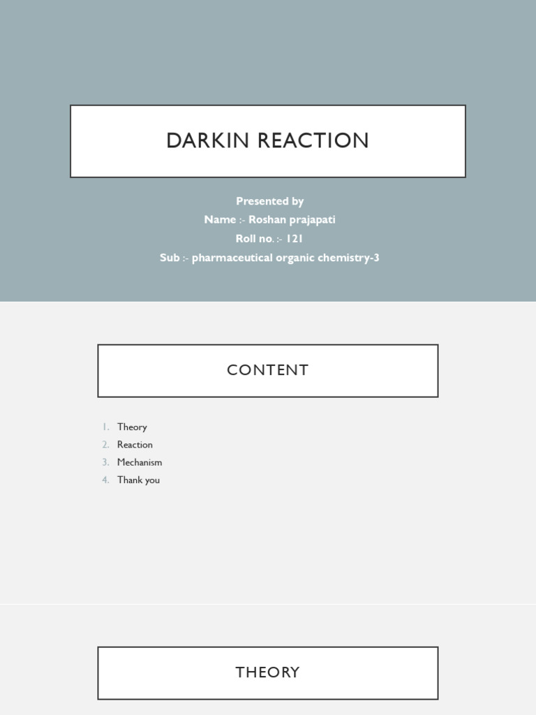 Dakin Reaction Mechanism Overview | PDF