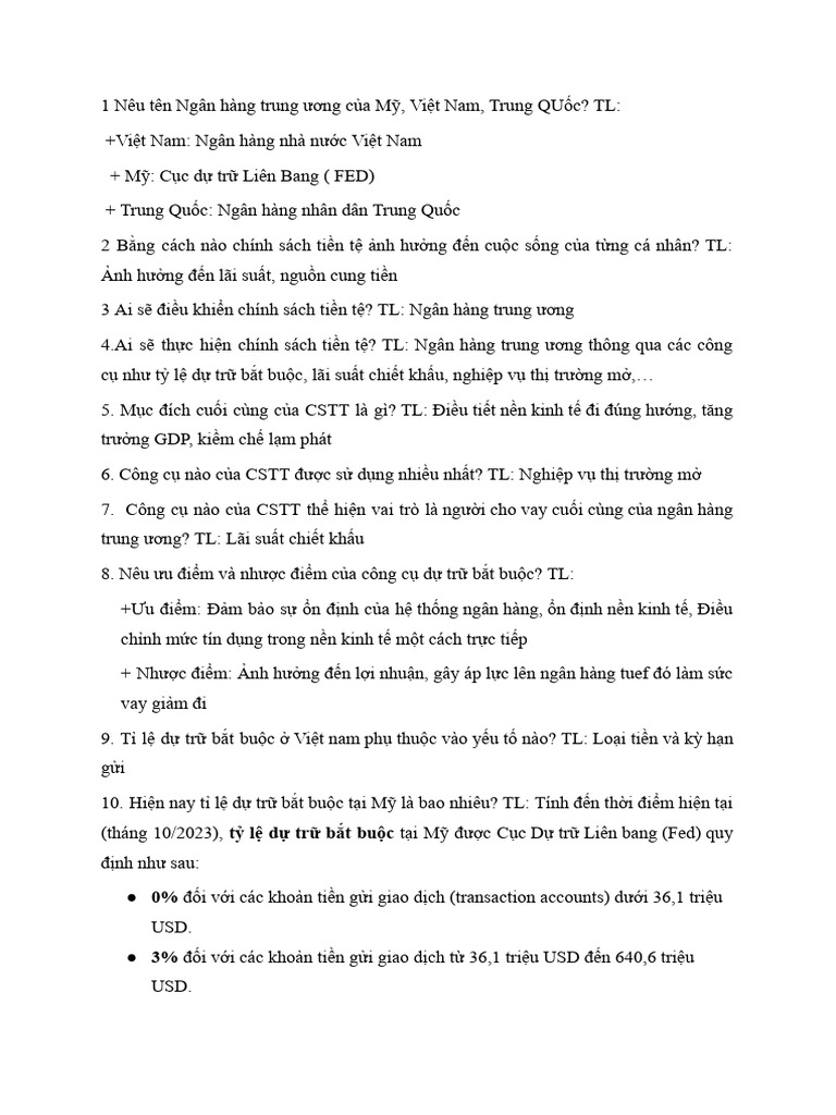 BT TT Bà DCTC | PDF