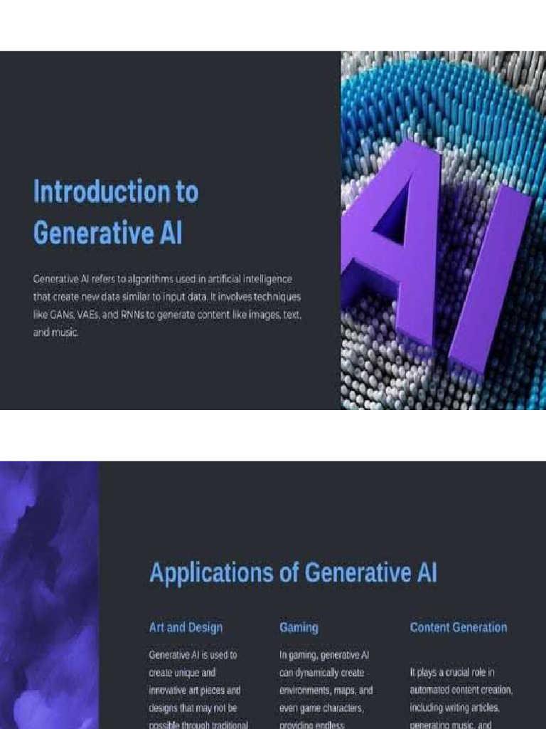 Generative AI | PDF