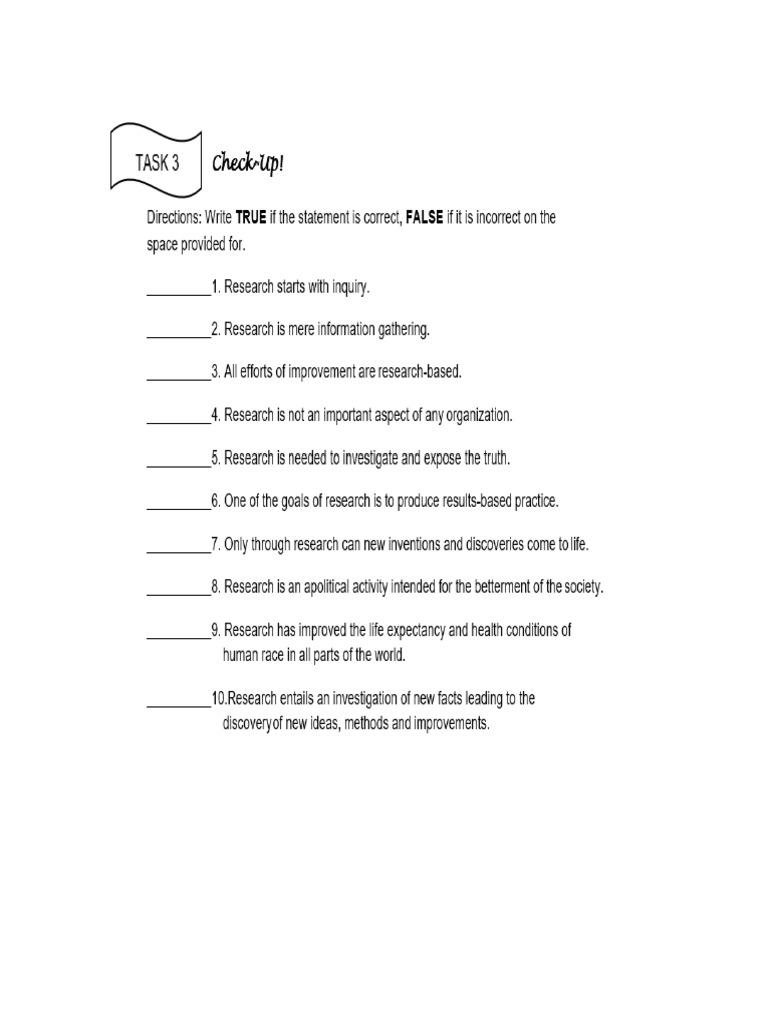 Activity 4 Check Up | PDF