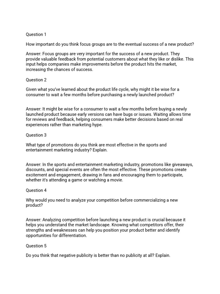 SM Unit 6 Critical Thinking Questions (1) | PDF