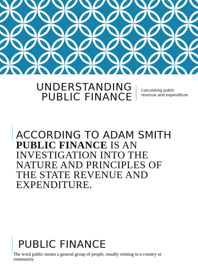 Understanding Public Finance | PDF | Public Finance | Taxes