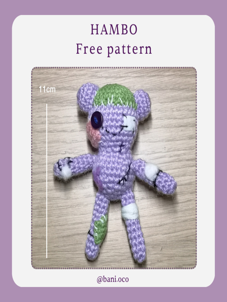 Hambo Pattern - 20241126 - 000201 | PDF | Crochet | Clothing