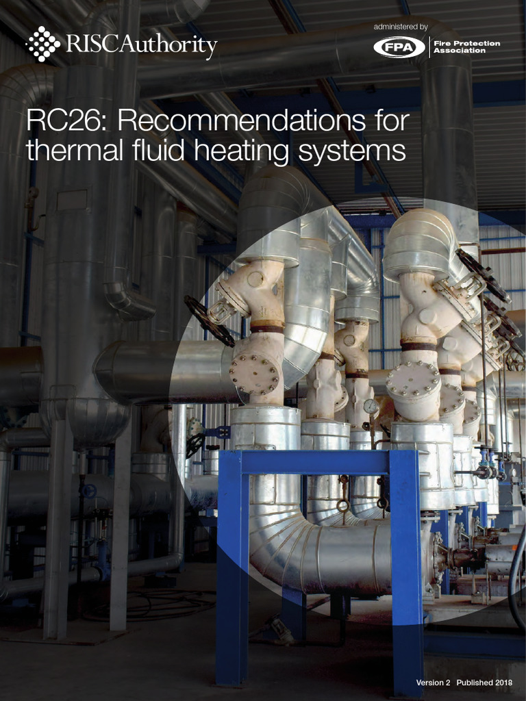 RC26 Recommendations For Thermal Fluid Heating Systems | PDF | Pump | Valve