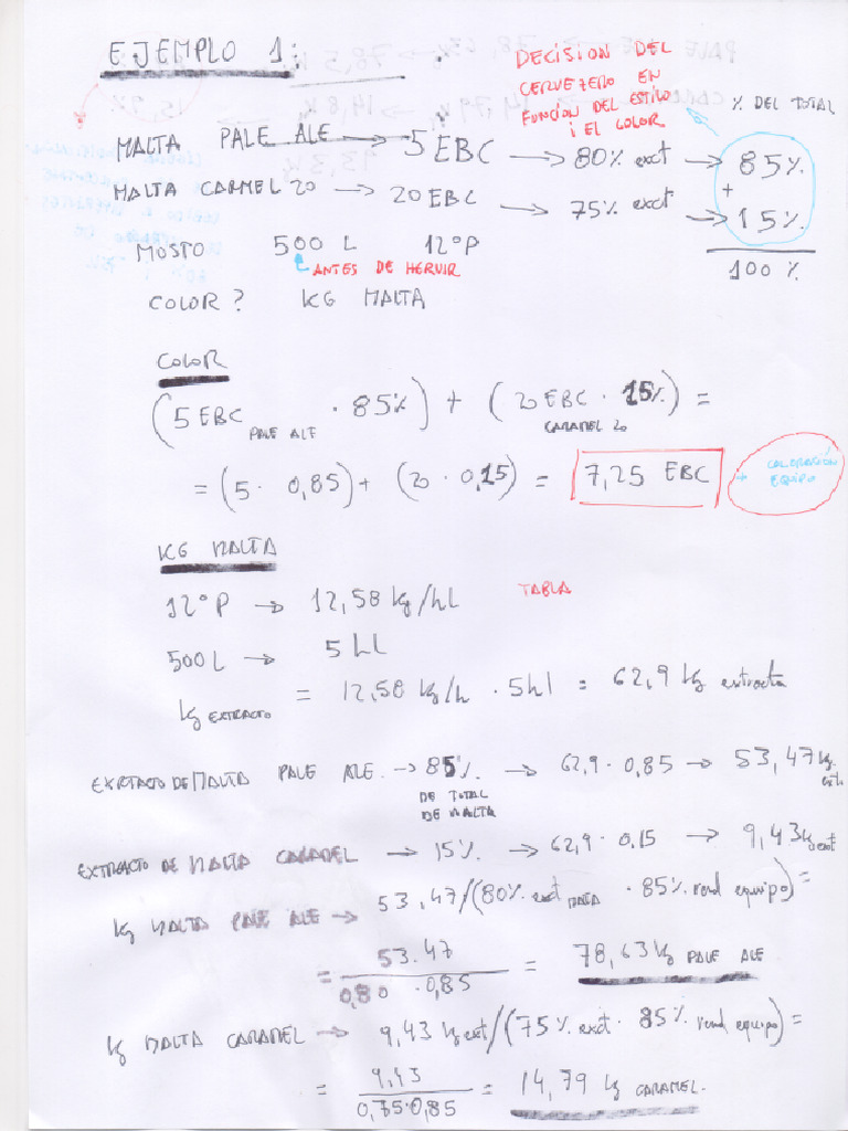Ejemplo Calculo 1 A | PDF
