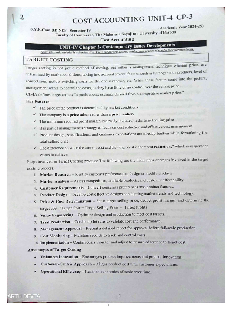 CA Unit 4 Part 2 (CP) | PDF