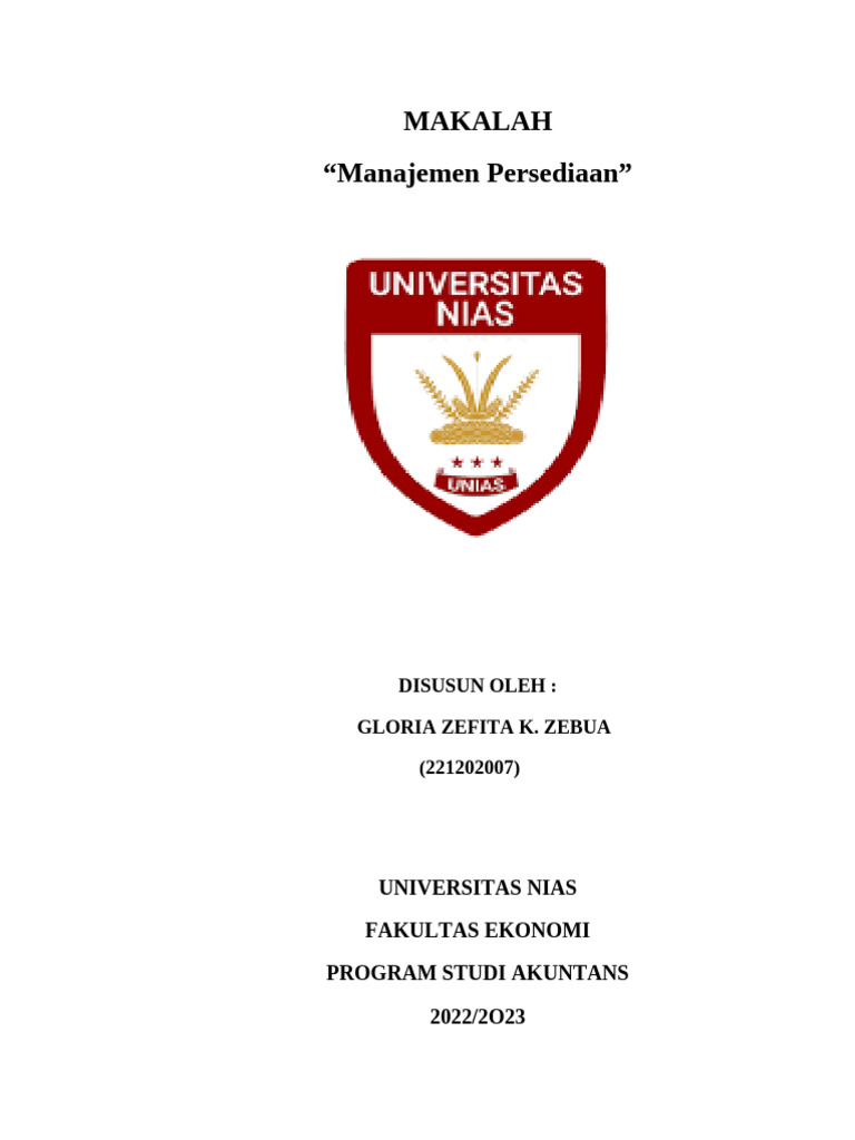 Manajemen Persediaan untuk Perusahaan | PDF