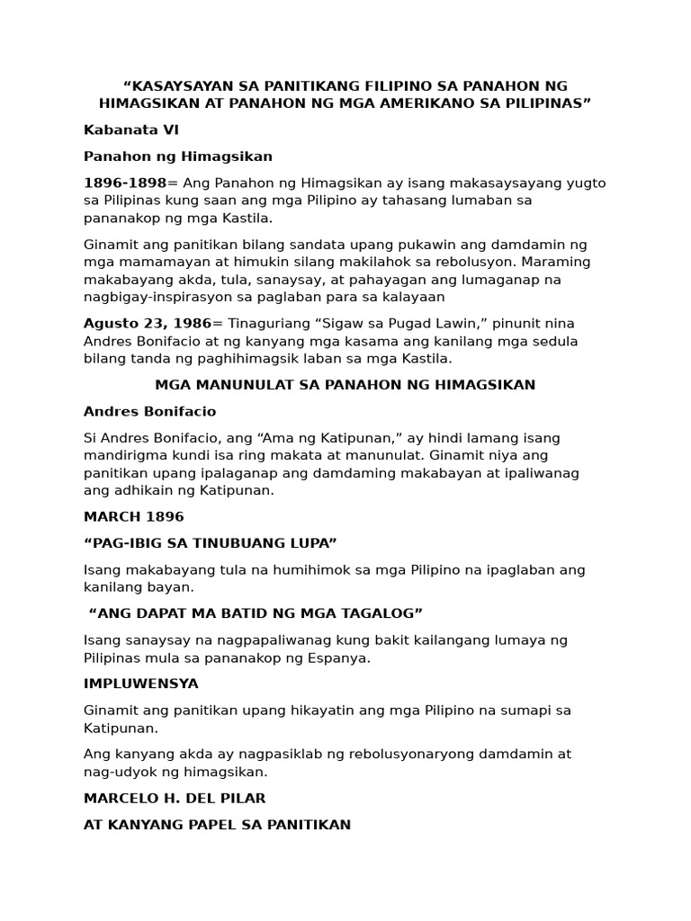 Group 3 Himagsikan | PDF