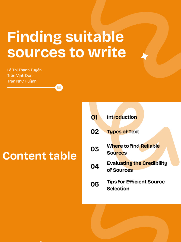 Finding Suitable Sources To Write | PDF | Citation | Libraries