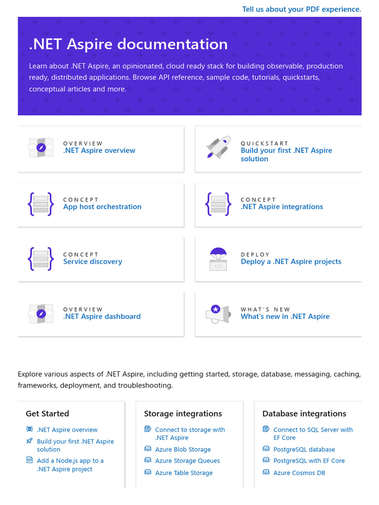 Aspire Documentation 20250421 | PDF | C Sharp (Programming Language) | Parameter (Computer ...