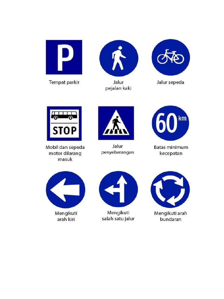 Rambu Rambu Lalulintas | PDF