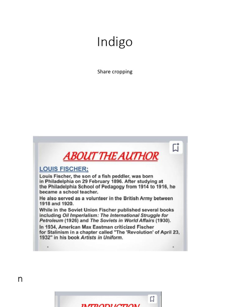 Indigo | PDF