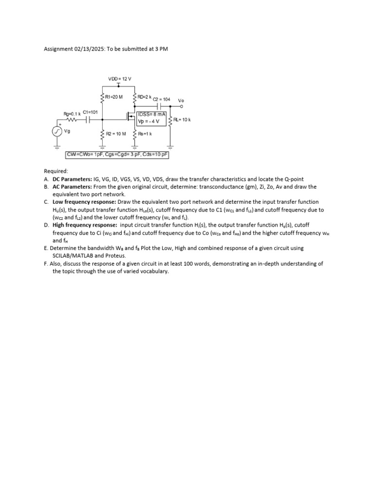 ECE 11 Assignmnet 021325 | PDF