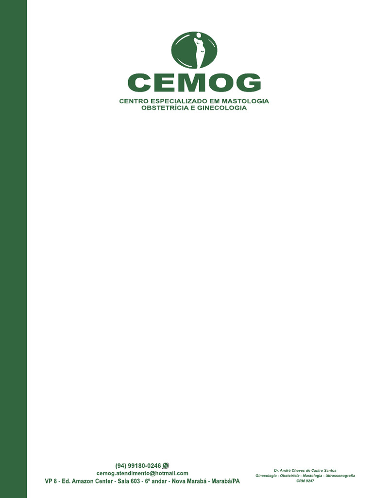Papel Timbrado Cemog 2021 - A4 | PDF