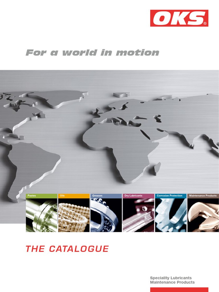 OKS Katalog EN 2306 Xweb | PDF | Lubricant | Friction