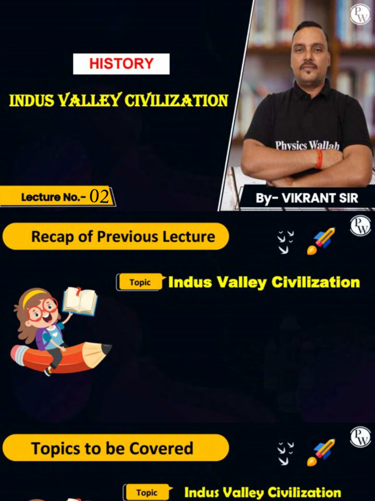 Indus Valley Civilization - Class Notes | PDF