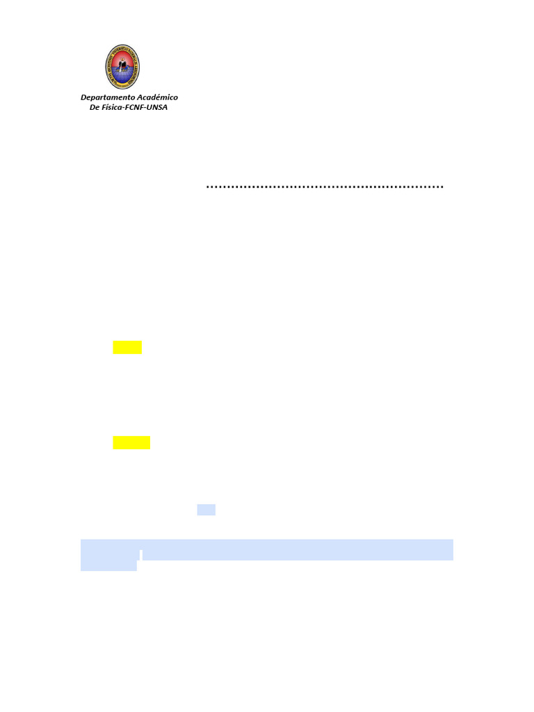 SOLUCIÃ - N - Prueba de Entrada. Fisica2-2025 - A | PDF | Aceleración ...