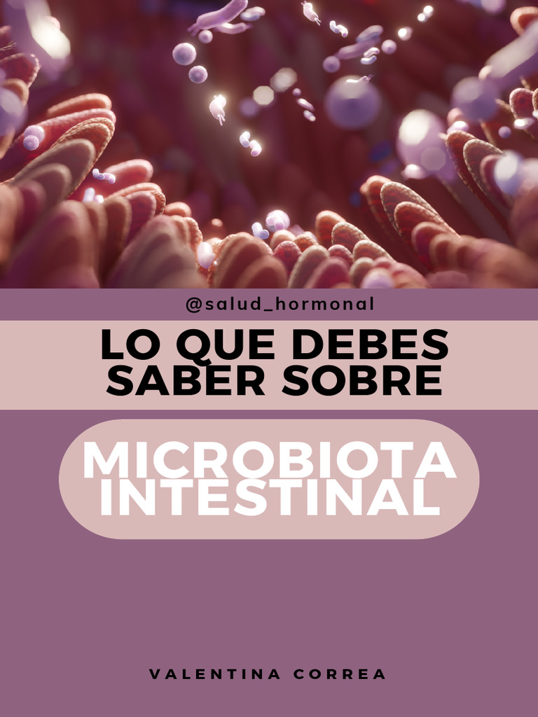 Microbiota Intestinal | PDF | Especialidades Medicas | Biología