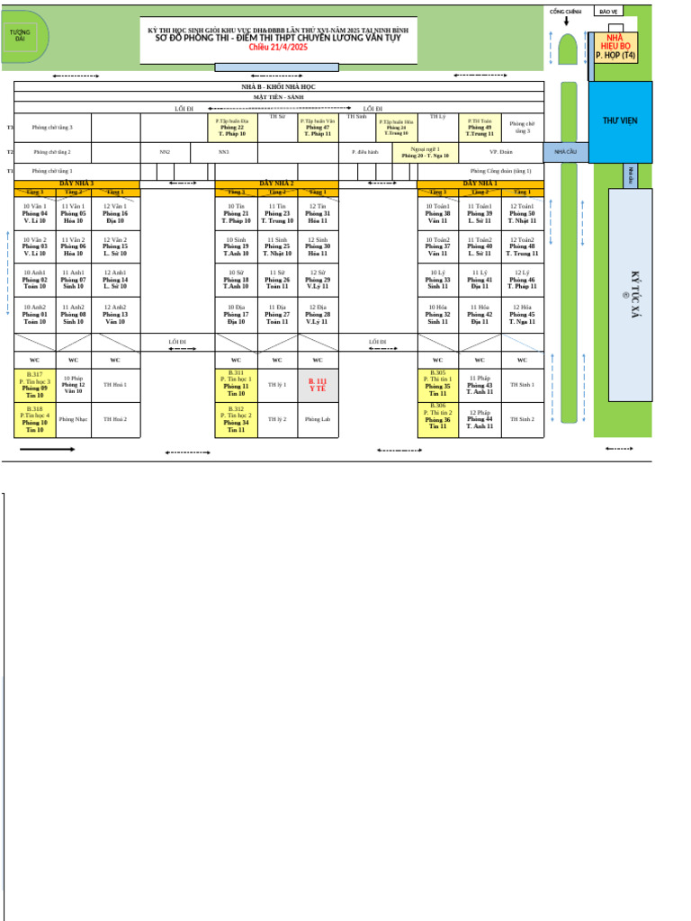 3. SƠ ĐỒ PHÒNG THI, CHẤM -LVT | PDF