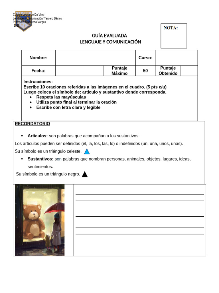 GUÍA EVALUADA | PDF