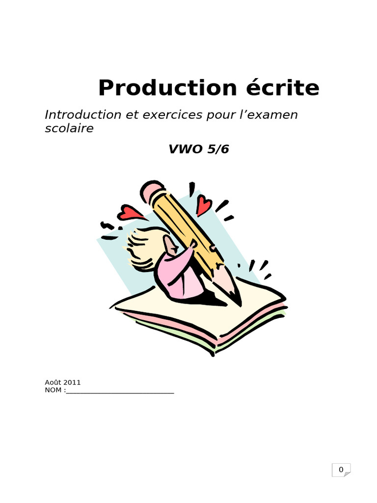 Boekje Expression Écrite | PDF