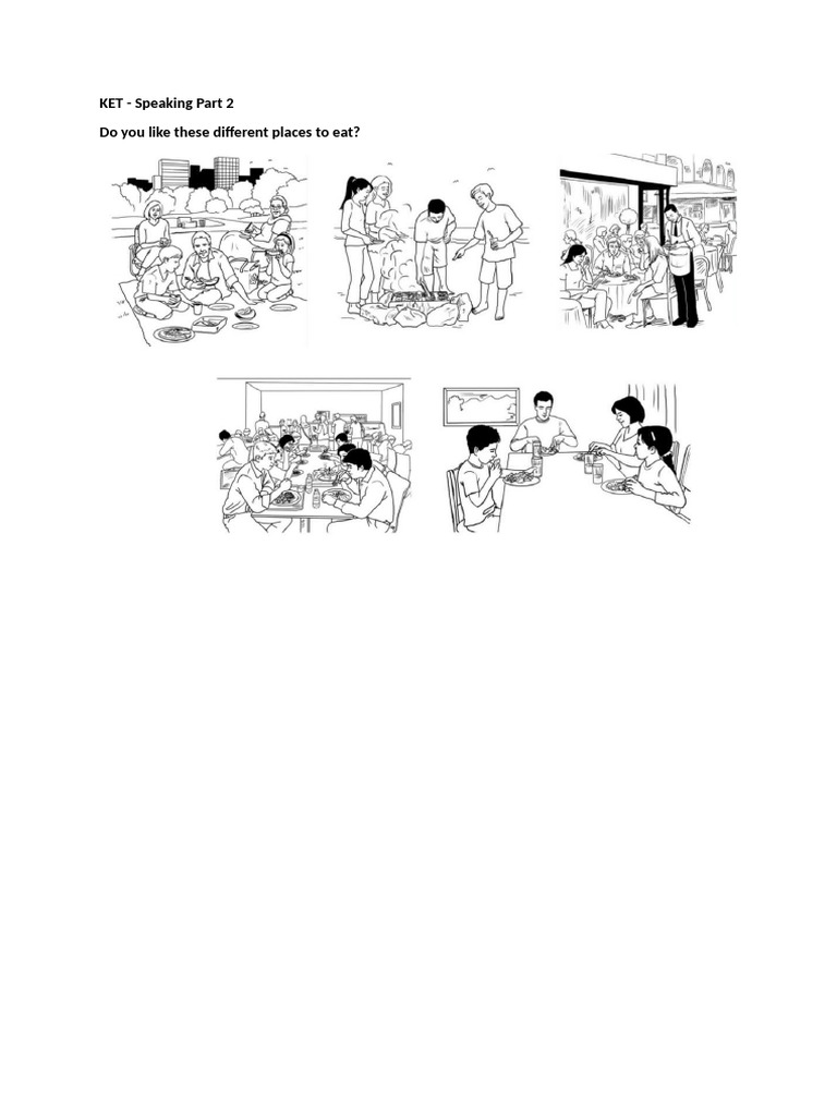 KET 2020 Speaking Part 2 VI | PDF