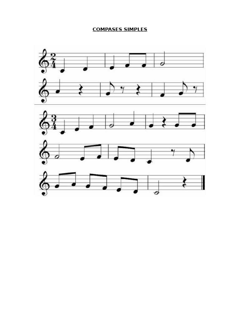 Compases Simples | PDF