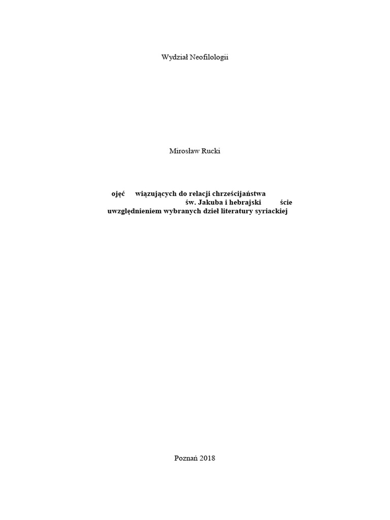 Rucki Analiza Pojec | PDF
