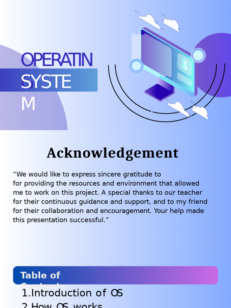 Operating System (OS) 11 | PDF | Operating System | Software Engineering