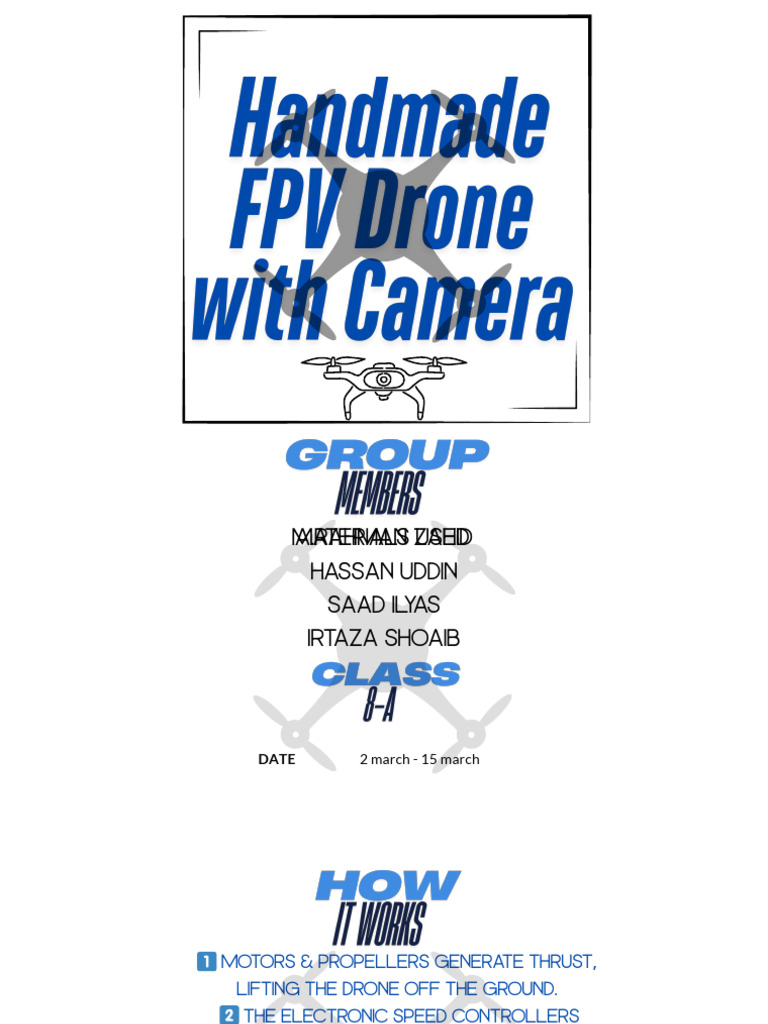 Building a Custom FPV Drone Guide | PDF