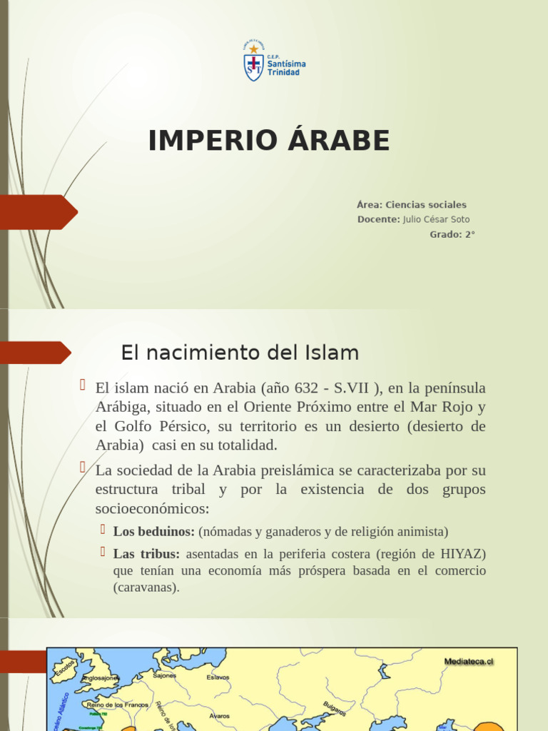 IMPERIO ÁRABE 2do | PDF | Mahoma | Península Arabica