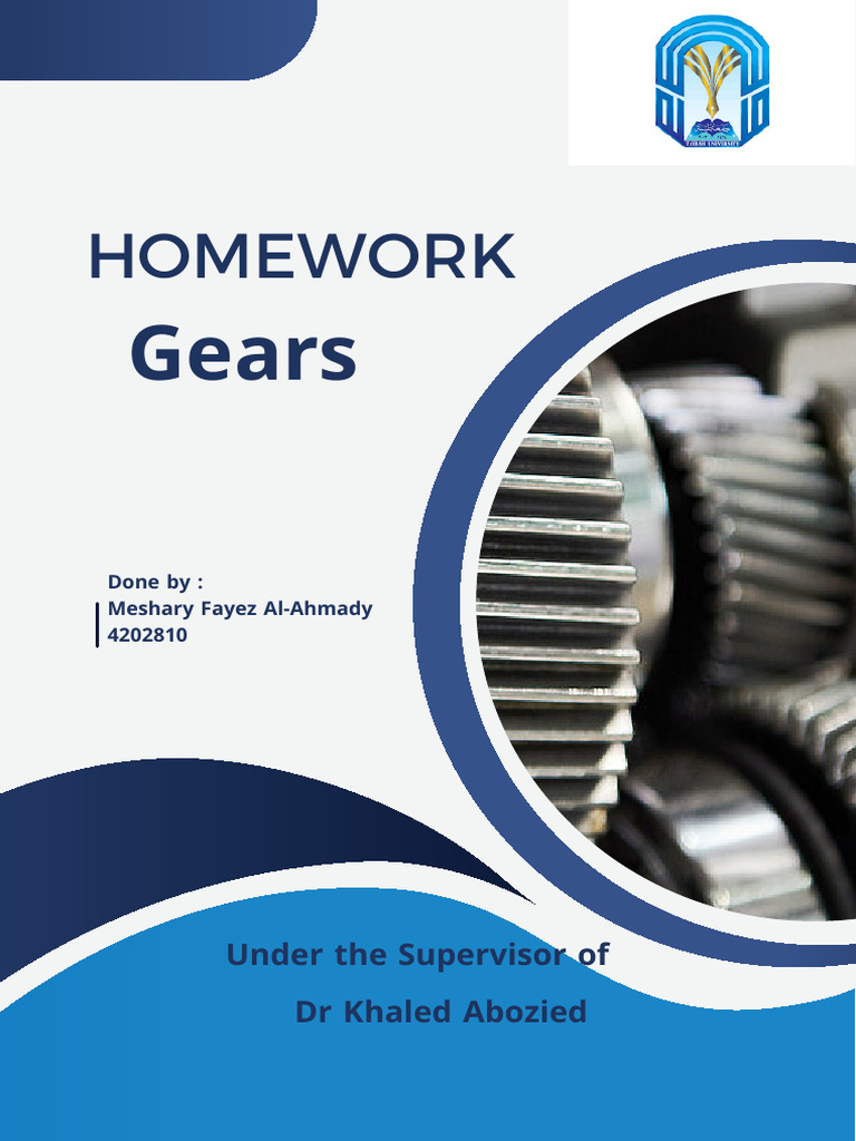 Homework: Gears | PDF