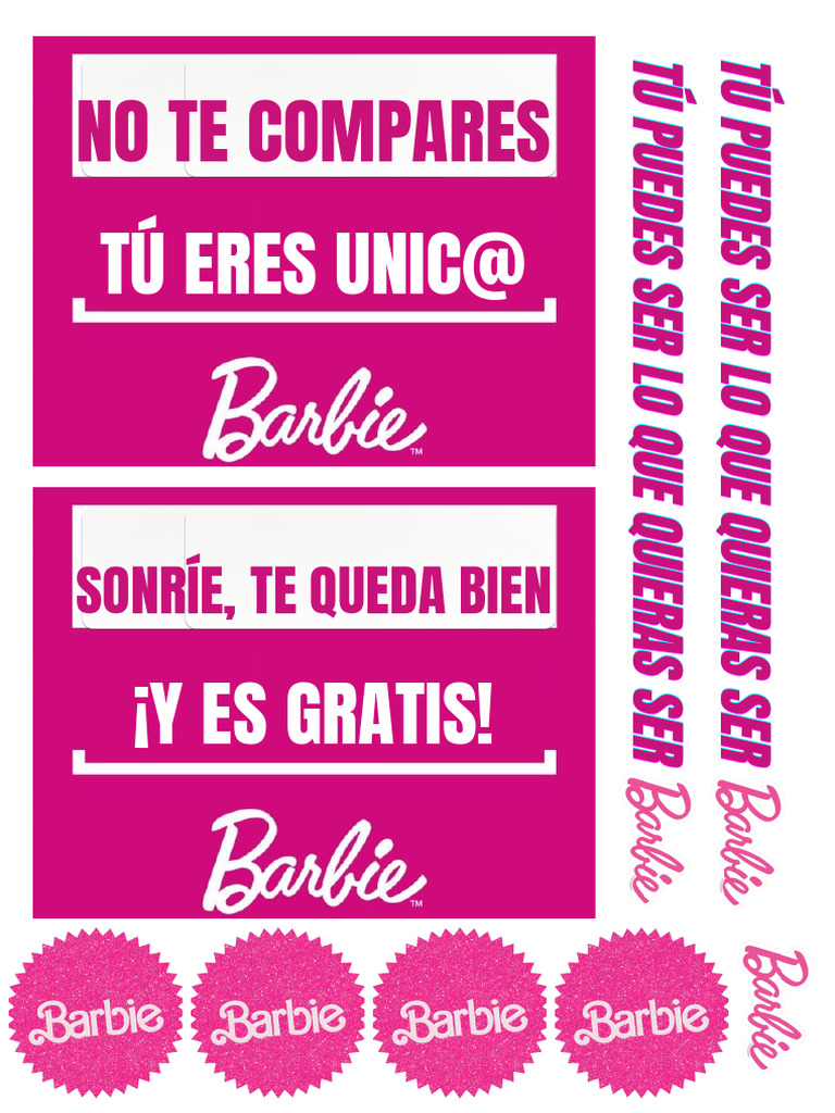 Frases Barbie Positivas | PDF