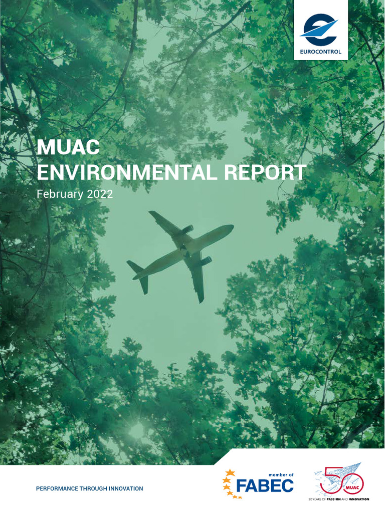 Eurocontrol Muac Environmental Report 2022 | PDF | Data Center | Energy ...