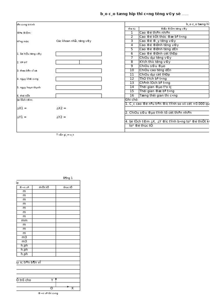 Bang Bieu Theo Doi Tuong Vay | PDF