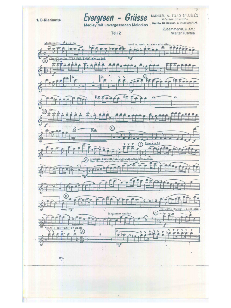 Evergren Grouse Clarinete 1 BB | PDF