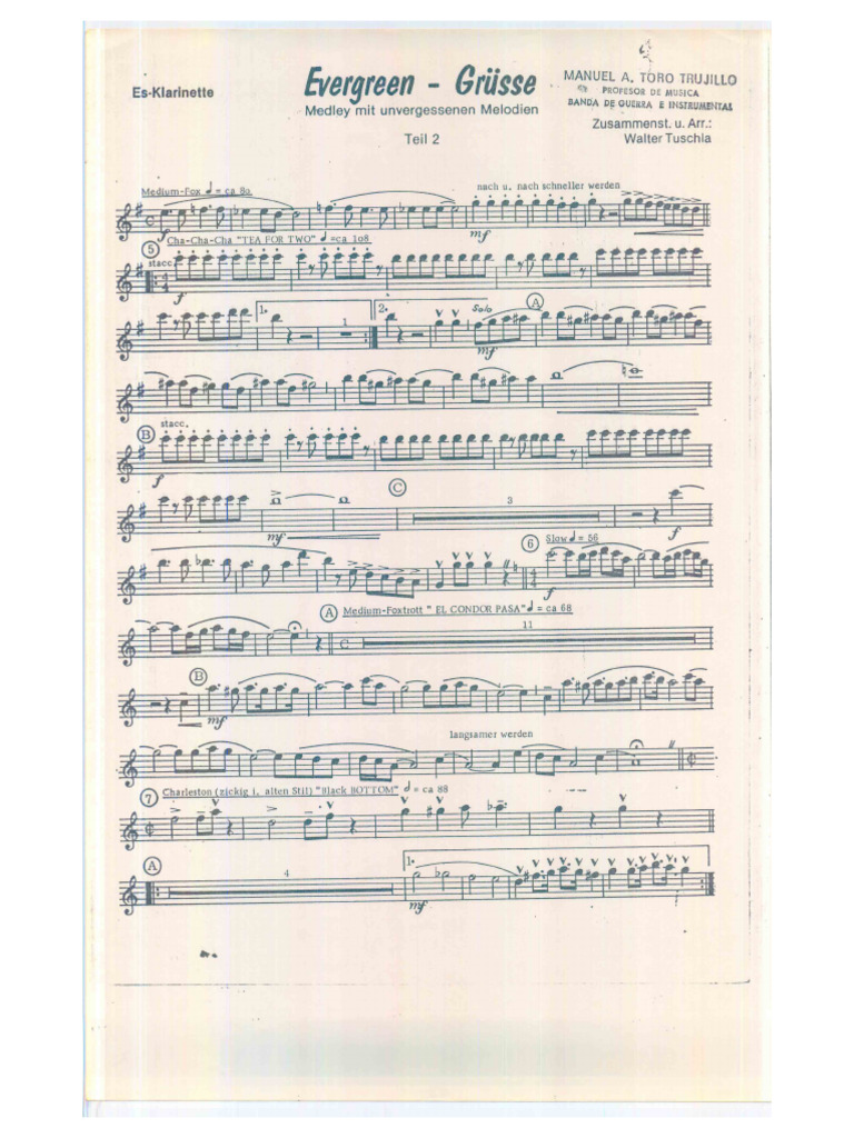 Evergren Grouse Clarinete Eb | PDF