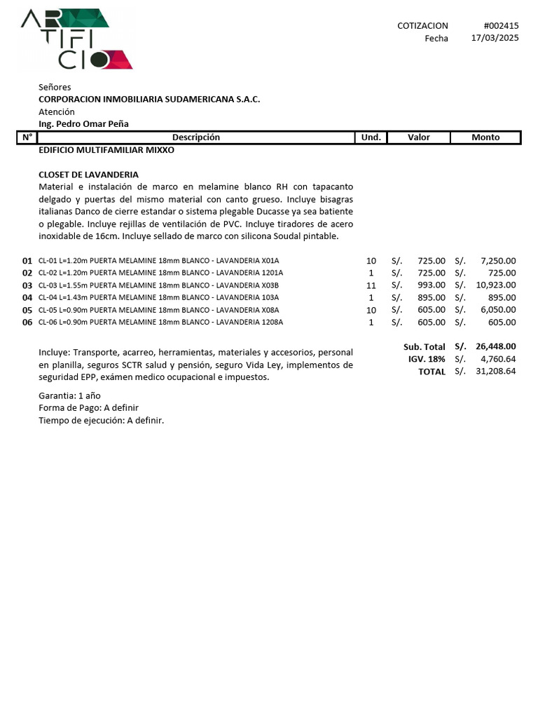 Coti 2415 Cissac (Mixxo Lavanderias RH) | PDF