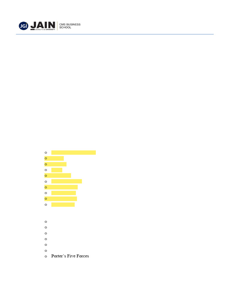 MBA Organization Study Guidelines | PDF | Corporate Social ...