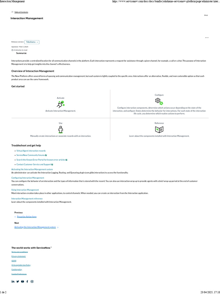 Interaction-Management HTML | PDF | Http Cookie | Computing