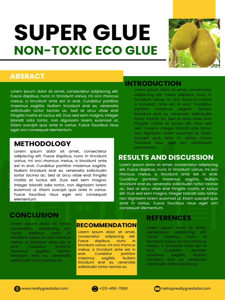 Green and Yellow Modern Business Newsletter | PDF